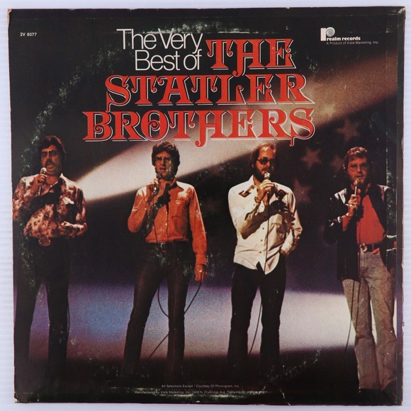Media | The Very Best Of The Statler Brothers 1977 2x Lp Vinyl Record ...